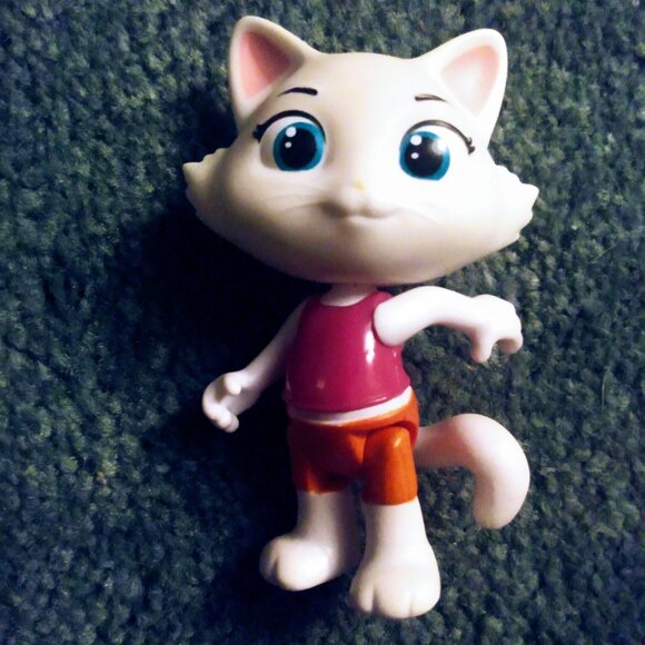 Toys | 44 Cats The Buffycats Milady Cat Action Figure Pink Shirt | Poshmark
